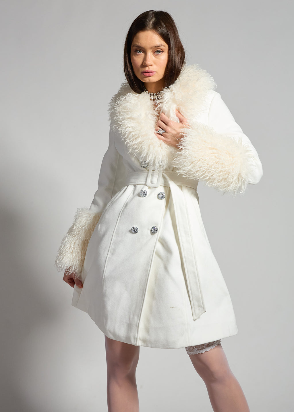 Blanc Cassé Trench – Sparkl Fairy Couture