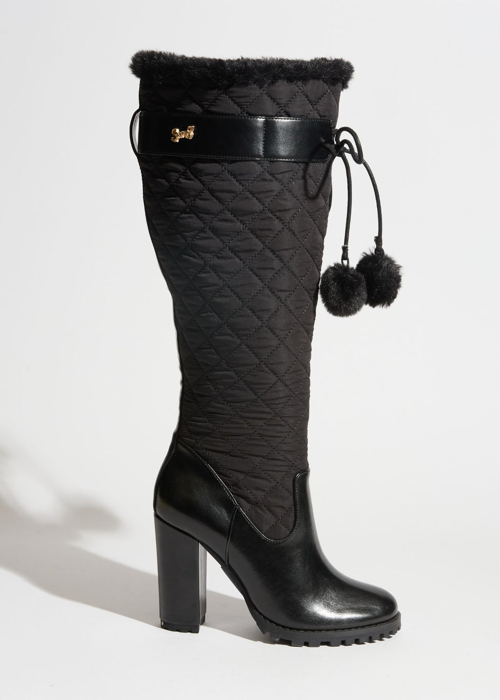 Noir Puffer Boot – Sparkl Fairy Couture